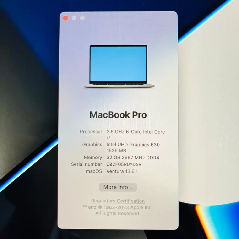 Best Option Notebook - Macbook Pro 2019 i7 - 32Gb Ram - Radeon Pro 5300M - 16Pol - 512Gb - A2141 ...